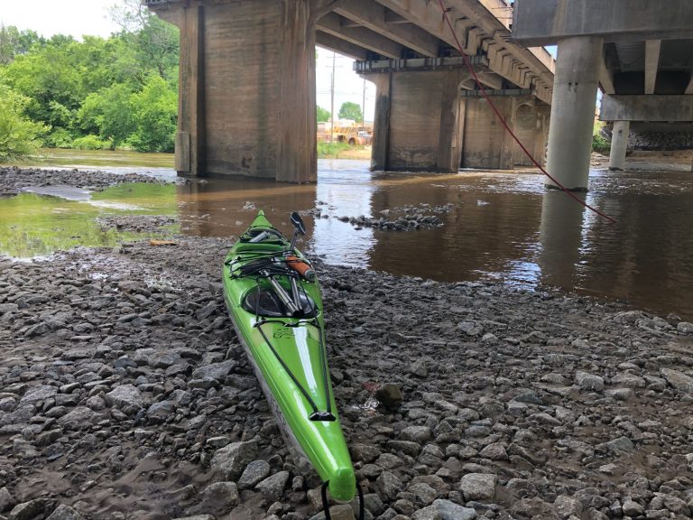 Paddling the Sea Kayak on the Neuse River - Yak NC